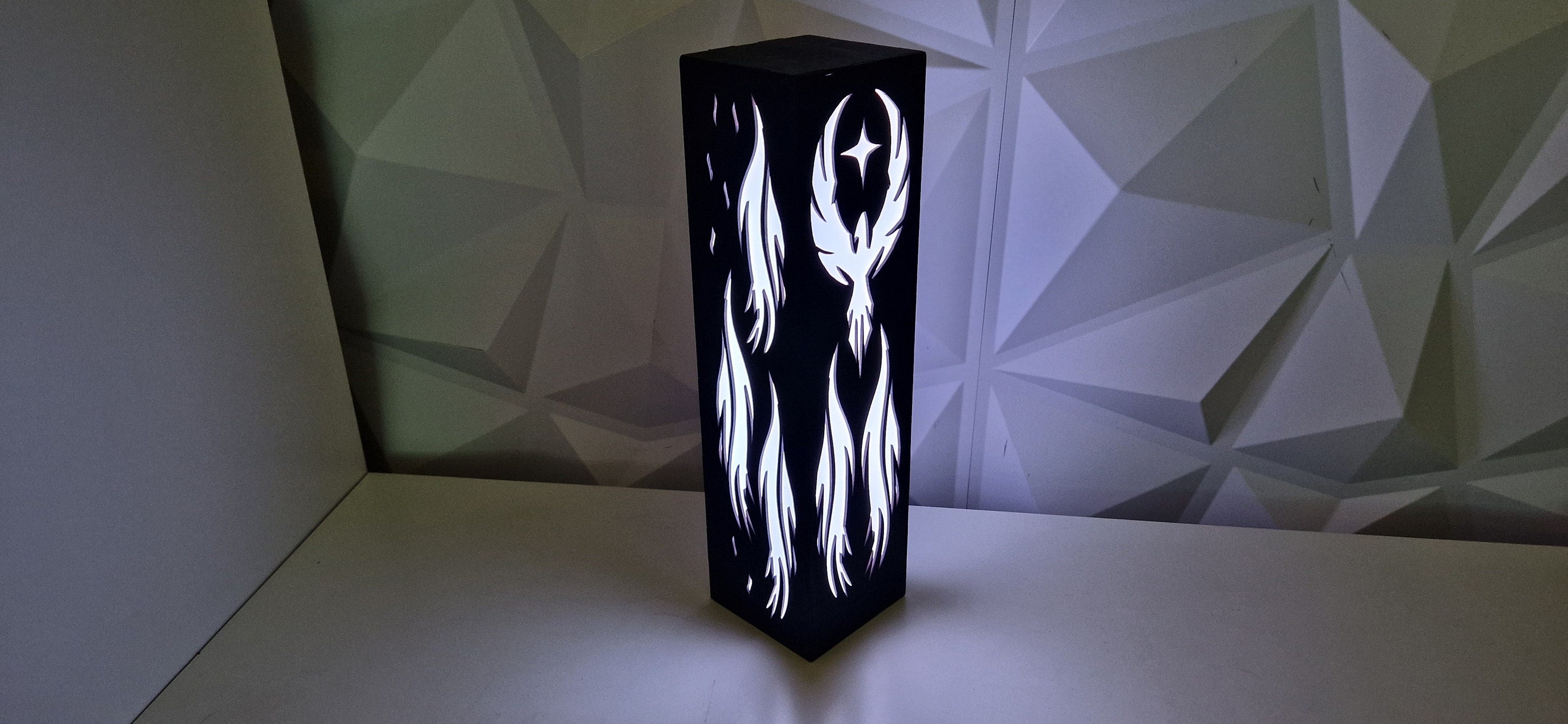 Phoenix Light, Mythology Table Lamp, LED Night Light, Mythical Creature ...