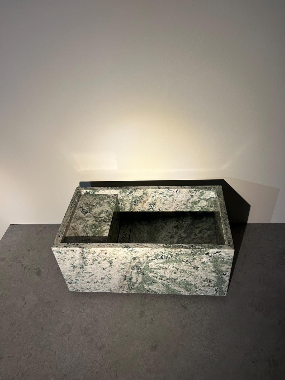 Handmade Swedish Natural Stone Basin: Nordic Design, 50 X 35 X 22 - Etsy