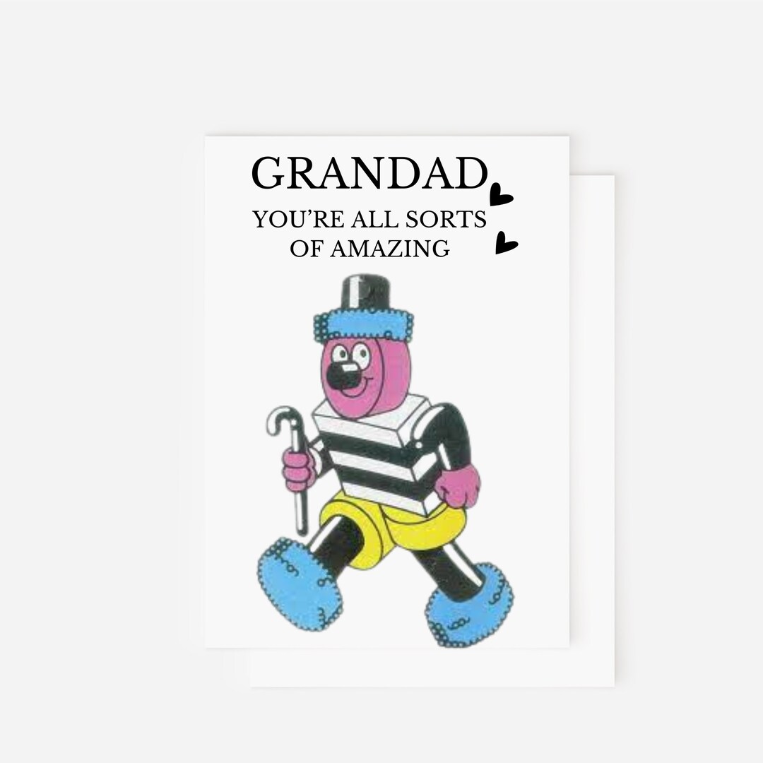 Grandad Birthday Card | Father | Fathers Day Card | Unique ...