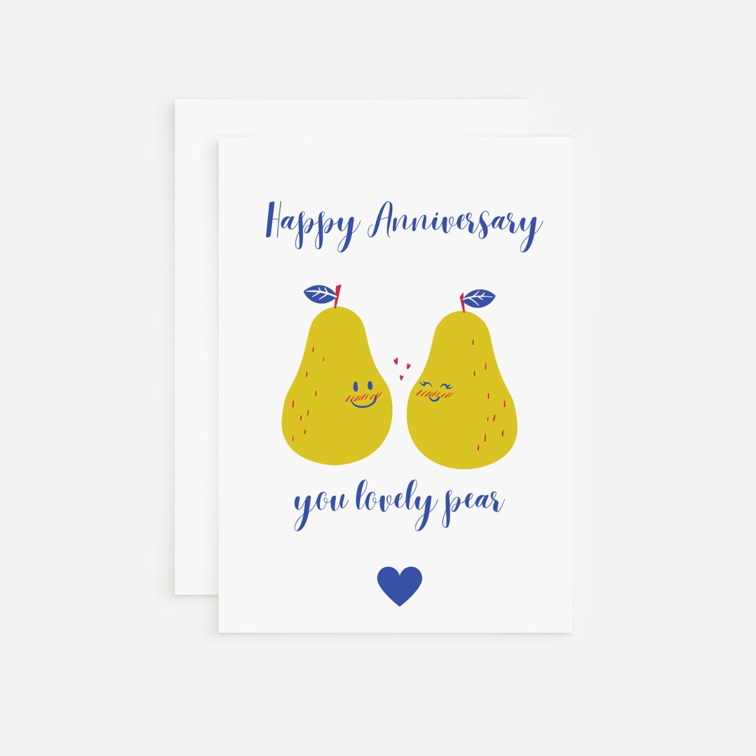 Happy Anniversary Card | Friend | Couple | Anniversary | Card ...