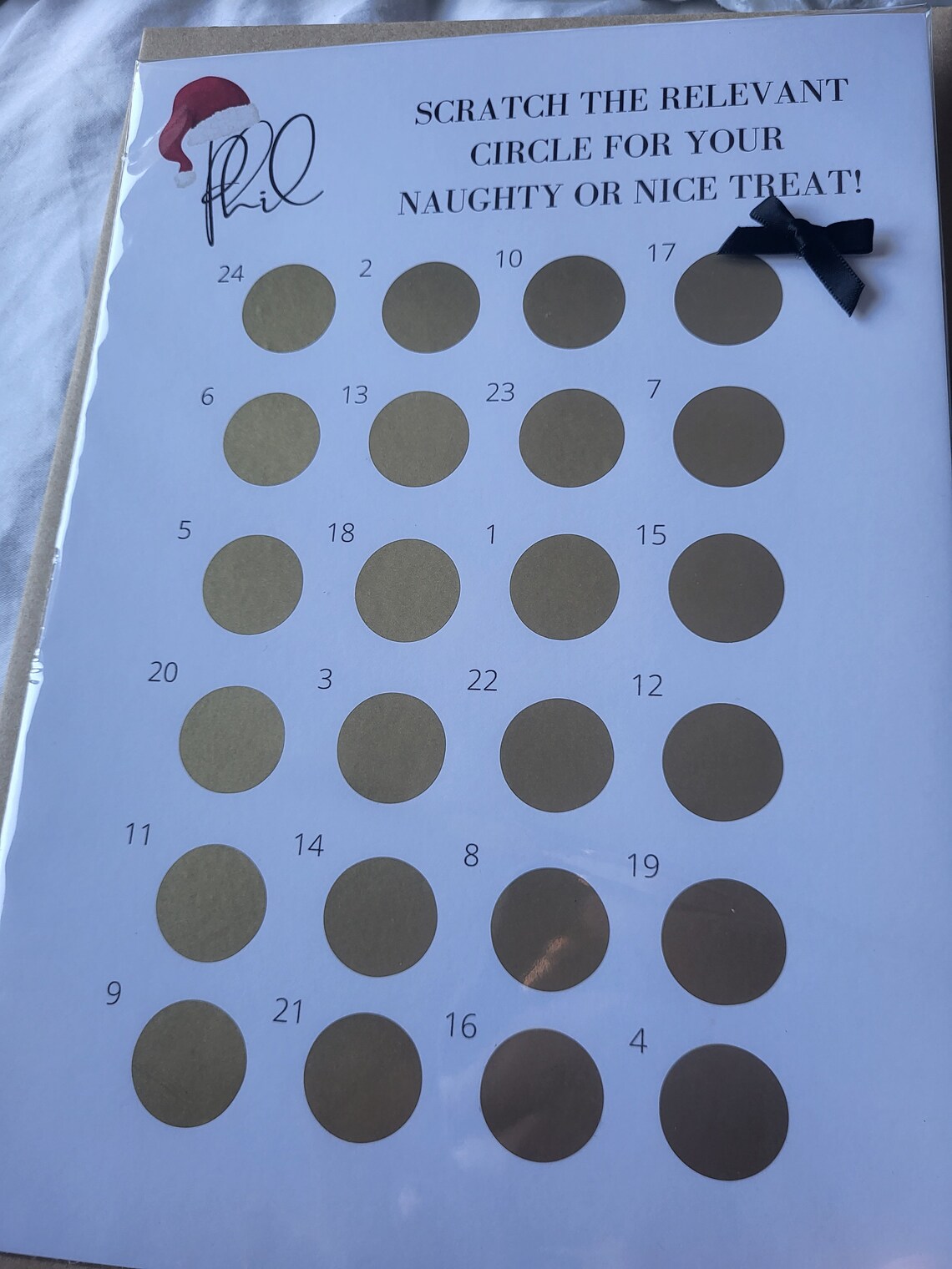 Advent Calendar for Adults | Scratch | Kinky | Rude | Boyfriend ...