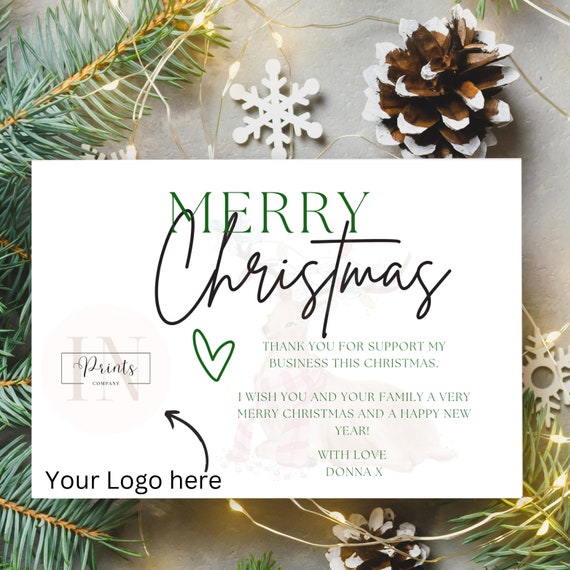 Thank You Business Holiday Cards Business & Corporate Holiday Cards