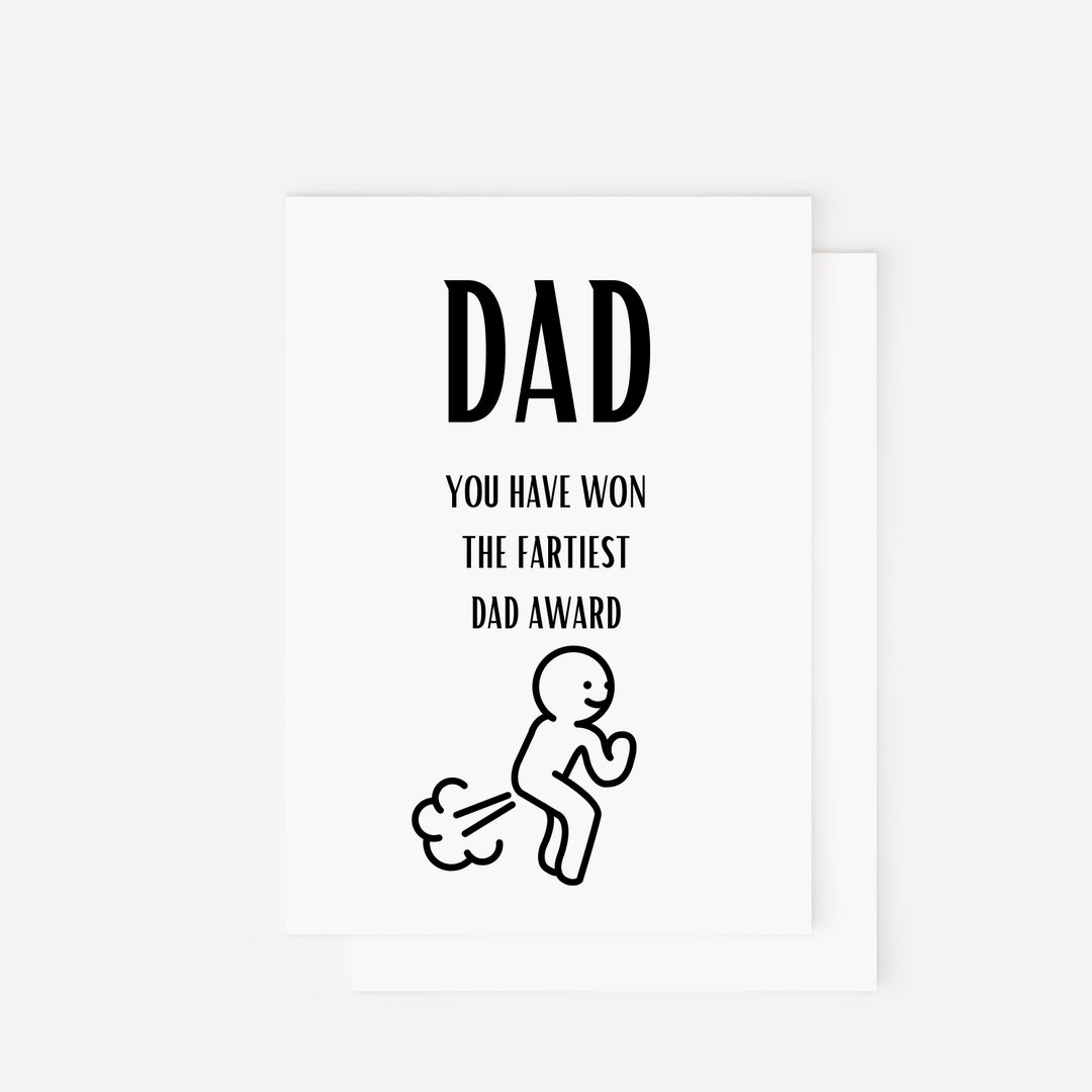 Dad Funny Birthday Card for Dad | Father | Fathers Day Card | Unique ...