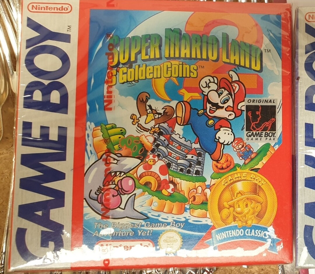 Nintendo Gameboy Super Mario Bros 2 Brand New Sealed - Etsy