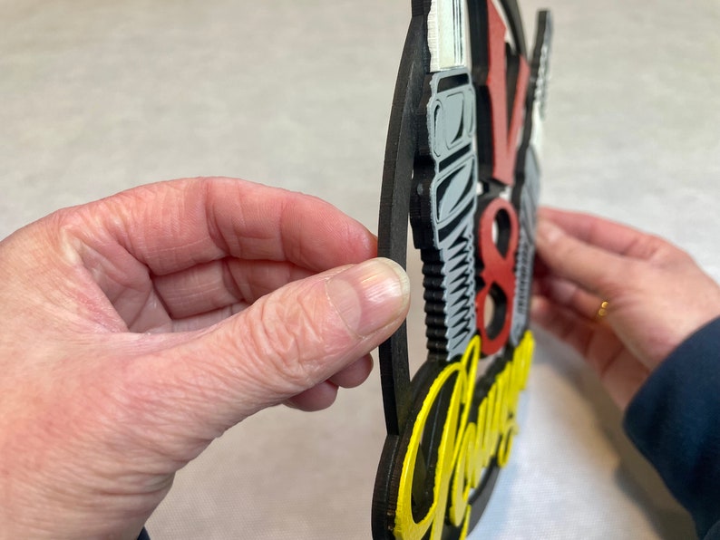 V8 Lounge Lightburn SVG File DXF File Plotter File DIY Project Vector ...