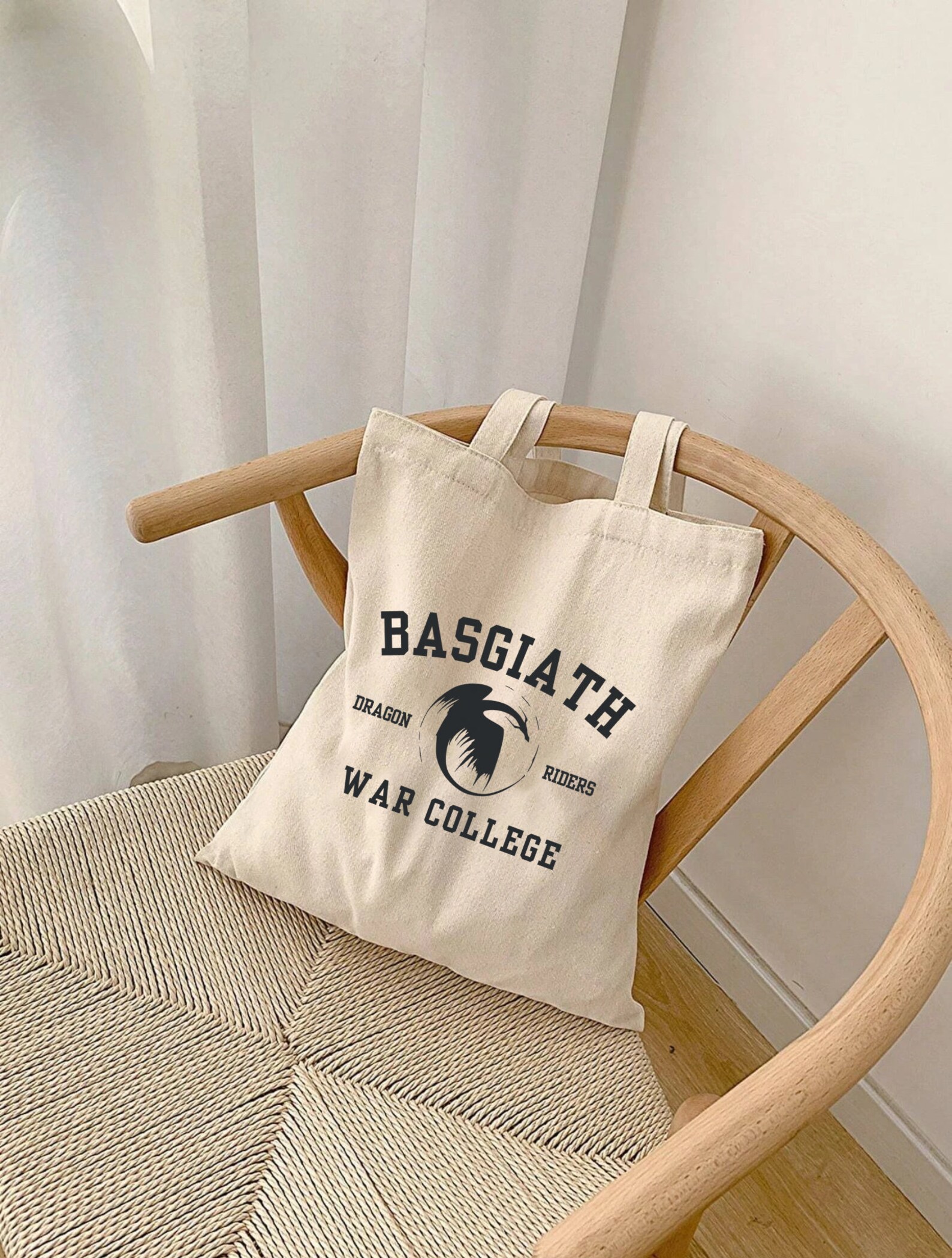 Fourth Wing Tote Bag Basgiath War College Xaden Riorson Violet - Etsy