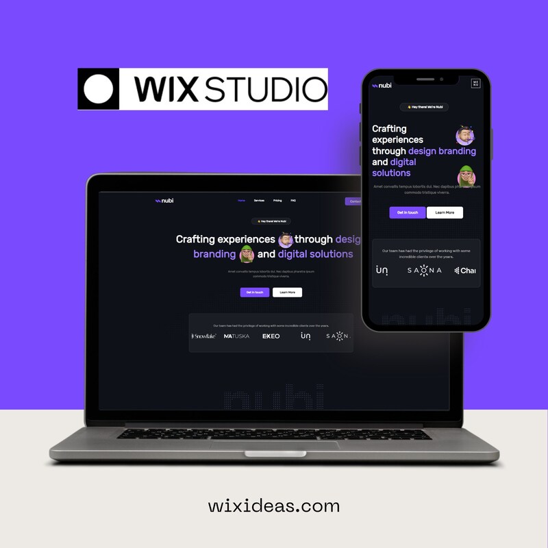 Wix Templates - Etsy