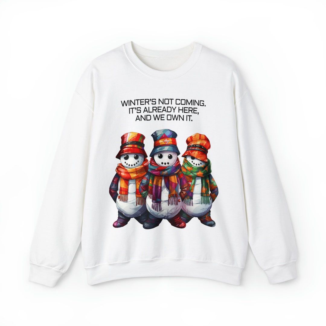 Gangster Snowman Frosty Mob Funny Christmas Jumper - Etsy