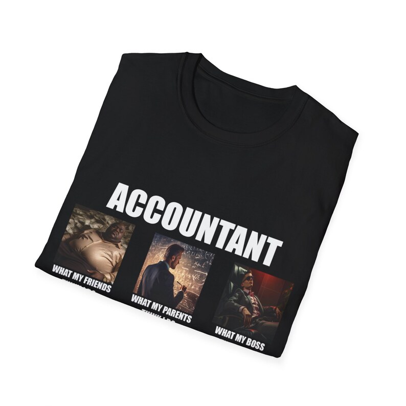 Accountant Meme T-shirt, Funny Accounting T-shirt, Office Gift ...
