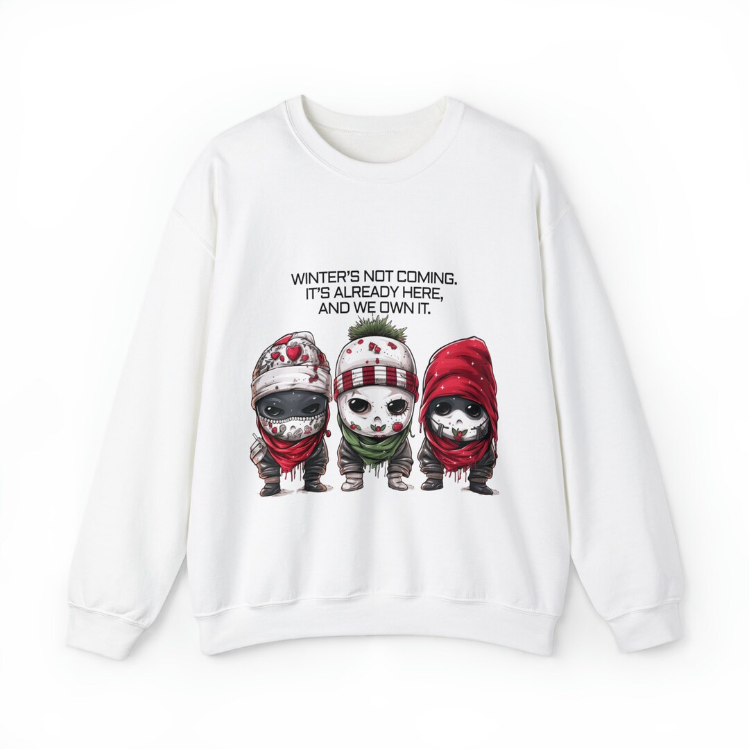Gangster Snowman Frosty Mob Funny Christmas Jumper - Etsy
