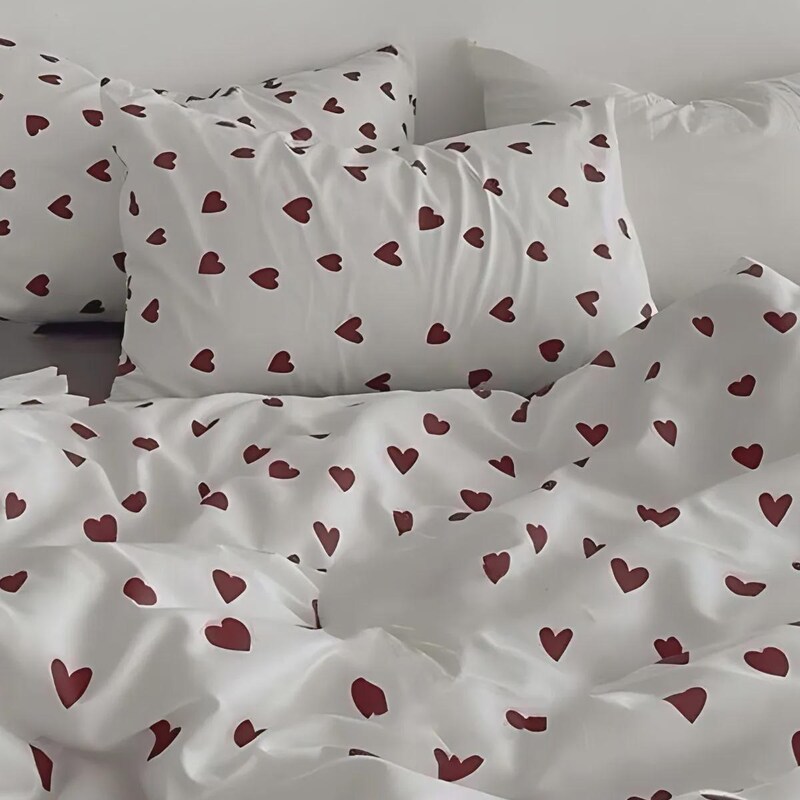 Heart Bedding - Etsy