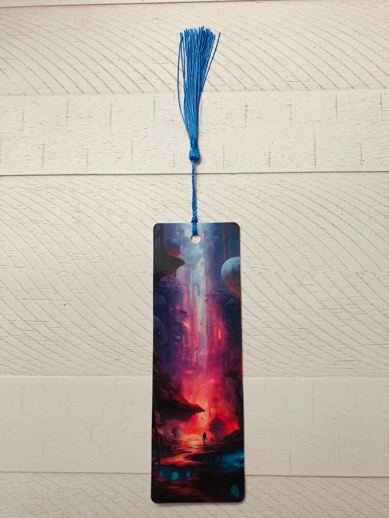 Sci-fi Landscapes Bookmarks - Etsy