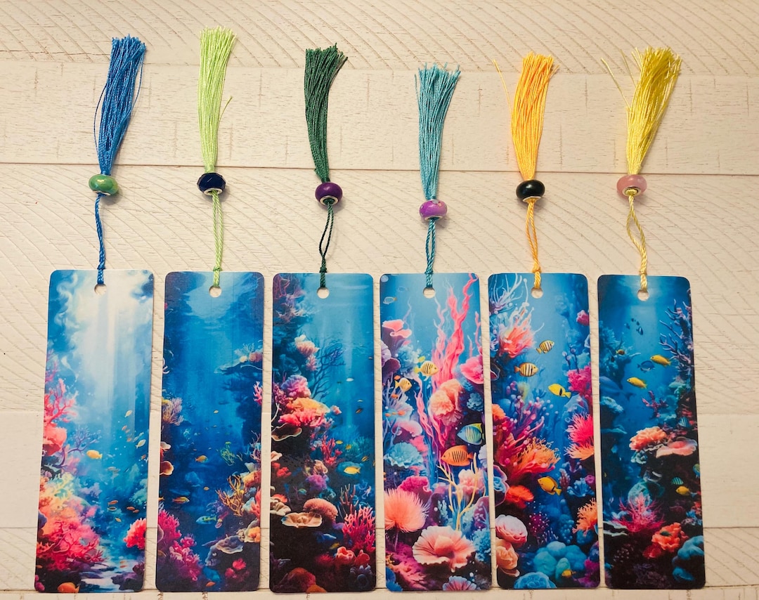 Under the Sea Beaded Bookmarks (set 1) - Etsy