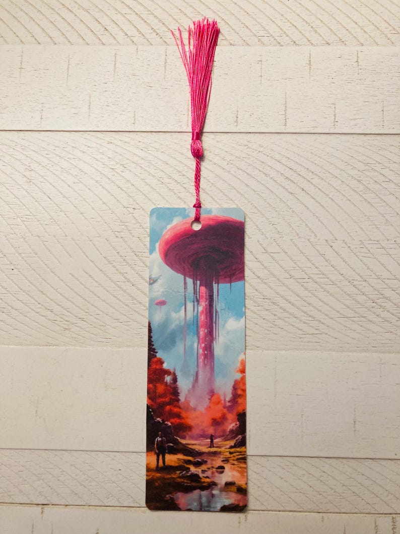 Sci-fi Landscapes Bookmarks - Etsy