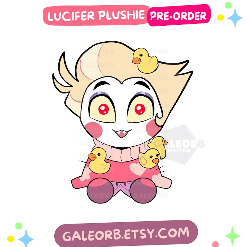 Hazbin Lucifer Sweater - Etsy