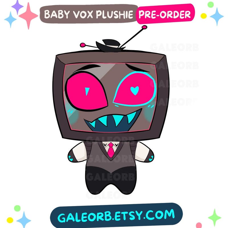 Hazbin Hotel Vox Body Pillow - Etsy