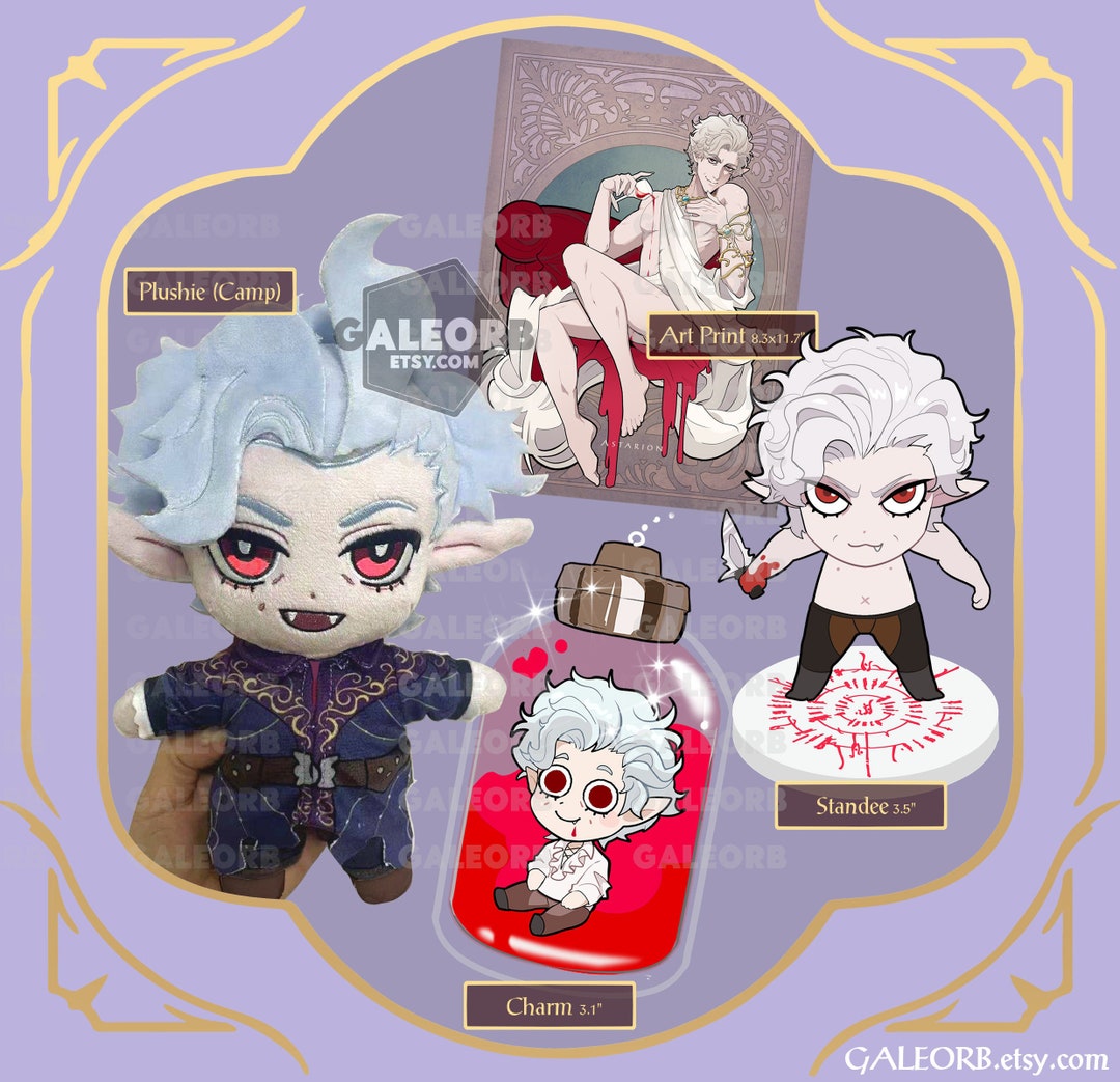 Astarion Bundle Baldur's Gate 3 Plush Armor Clothes - Etsy