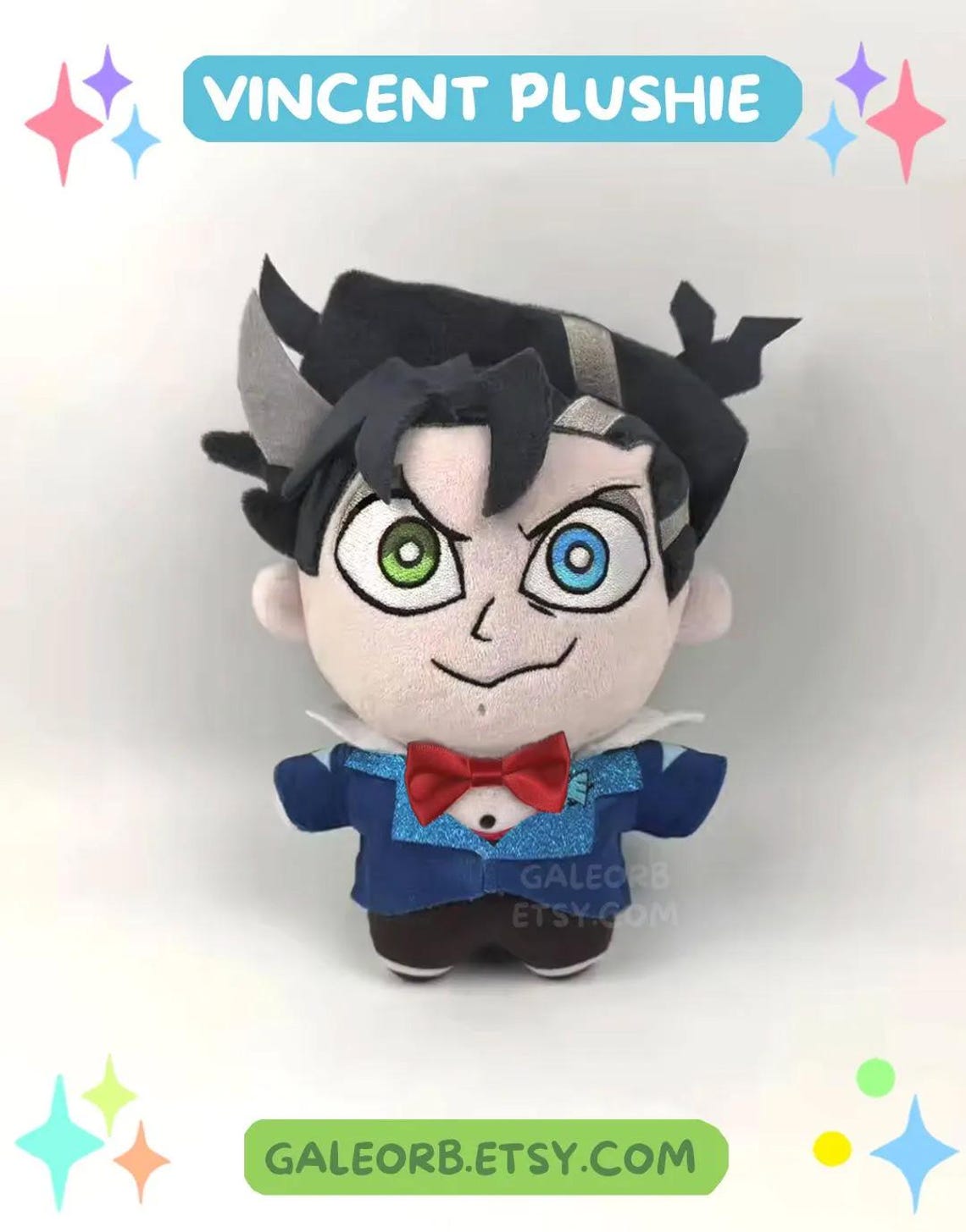 Vincent Plushie Vox Human Form Hazbin Hotel Season 2 Pre-order - Etsy