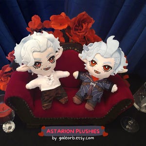 Astarion Baldur's Gate 3 Plush Armor Clothes - Etsy