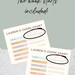 Editable Kids Chore Chart Template - Kids Chore Checklist - Printable ...