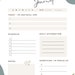 Daily Monthly Gratitude Journal With 3 Page Options - Gratitude Journal ...