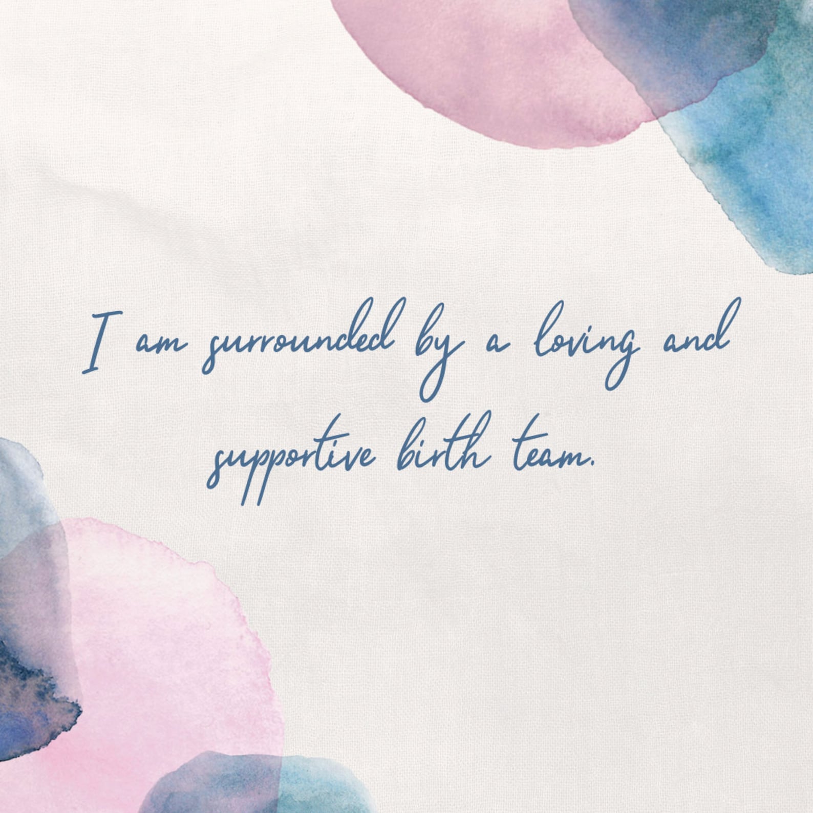 Printable Birth Affirmation Cards Set of 30 - Labor Affirmation Cards ...