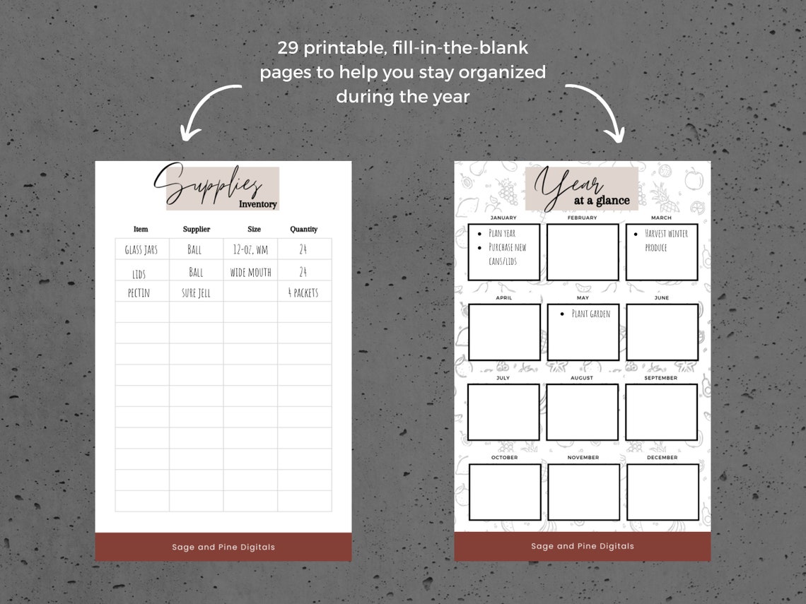 The Ultimate Canning Planner - Canning for Beginners - 2024 Canning ...
