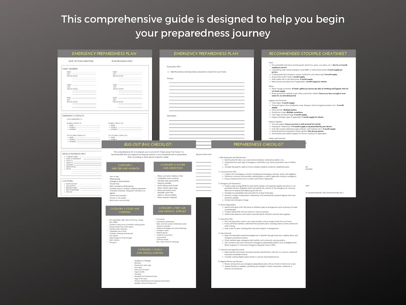 The Ultimate Preparedness Plan - Emergency Plan - Preparedness Guide ...