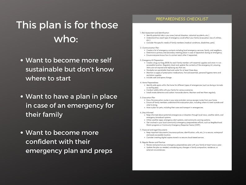 The Ultimate Preparedness Plan - Emergency Plan - Preparedness Guide ...