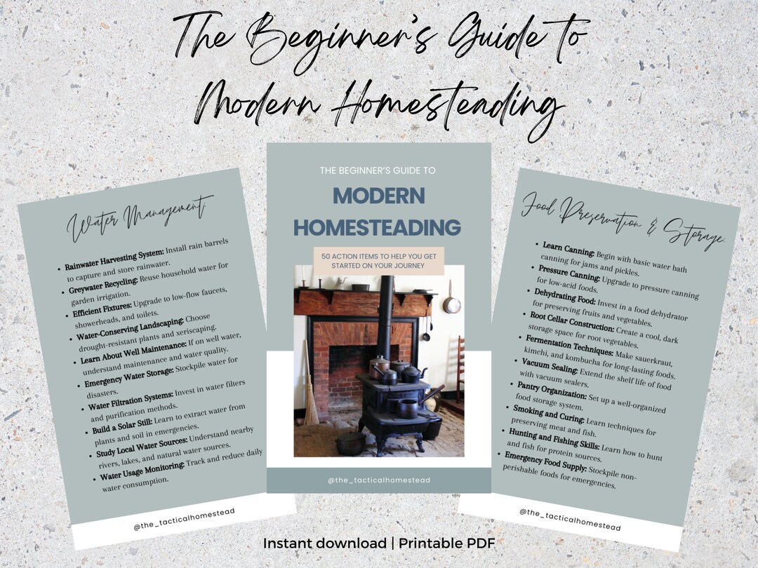 The Beginners Guide to Modern Homesteading - Homesteading for Beginners ...
