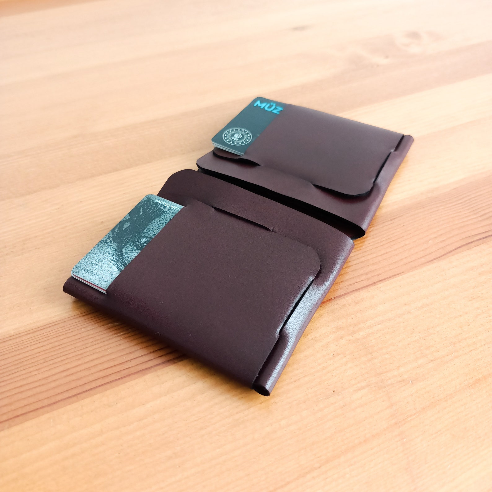 PDF Origami Wallet Template, Leather Seamless Wallet PDF, No Stitch ...