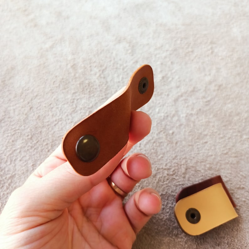 Cable Holder Pattern Set, Cable Organizer PDF Bundle, DIY Leather Cable ...