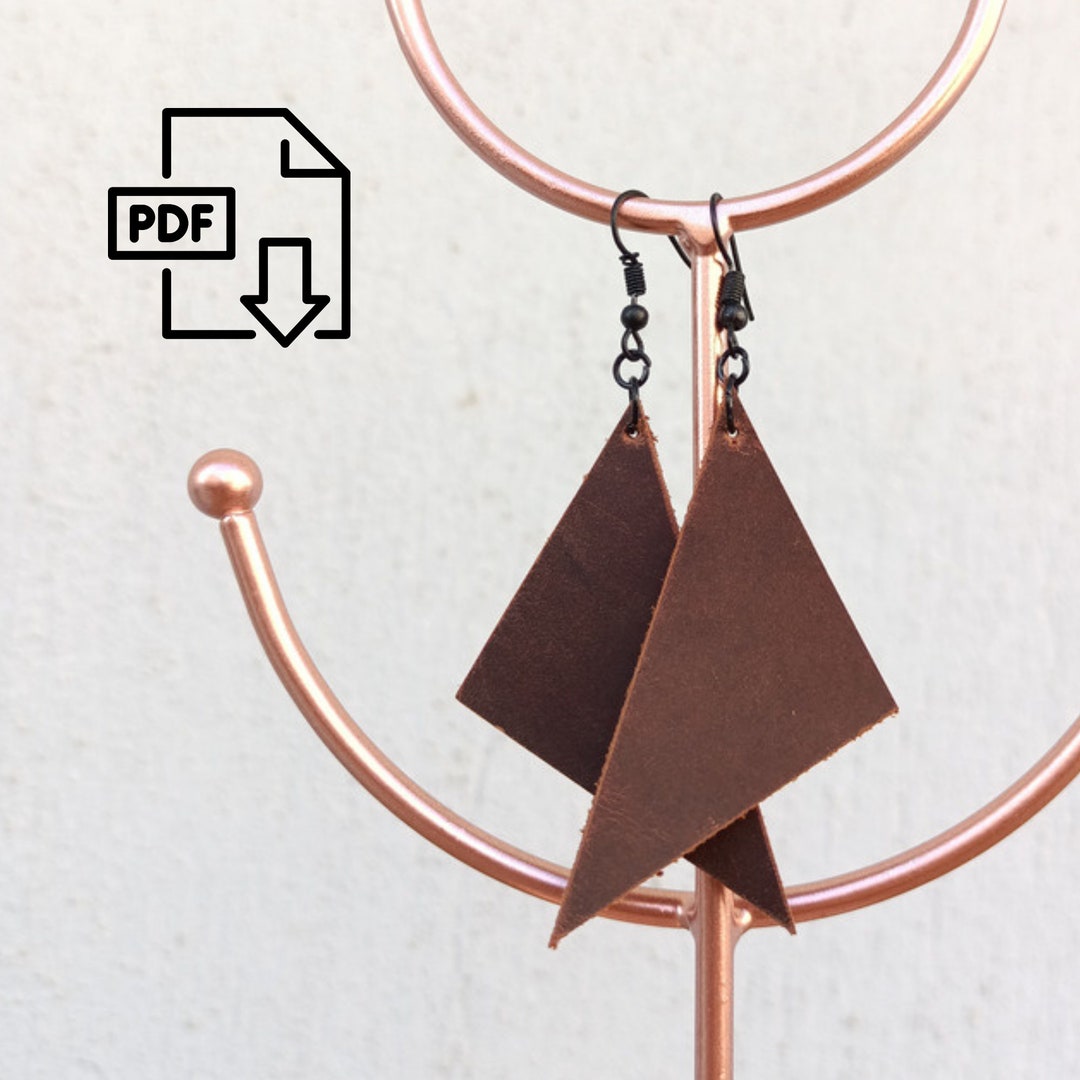 DIY Earring Templates, Earring Pattern Bundle, Set of Earring Shapes ...