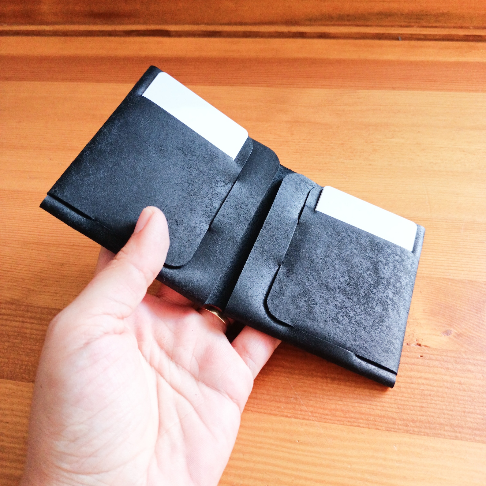 PDF Origami Wallet Template, Leather Seamless Wallet PDF, No Stitch ...