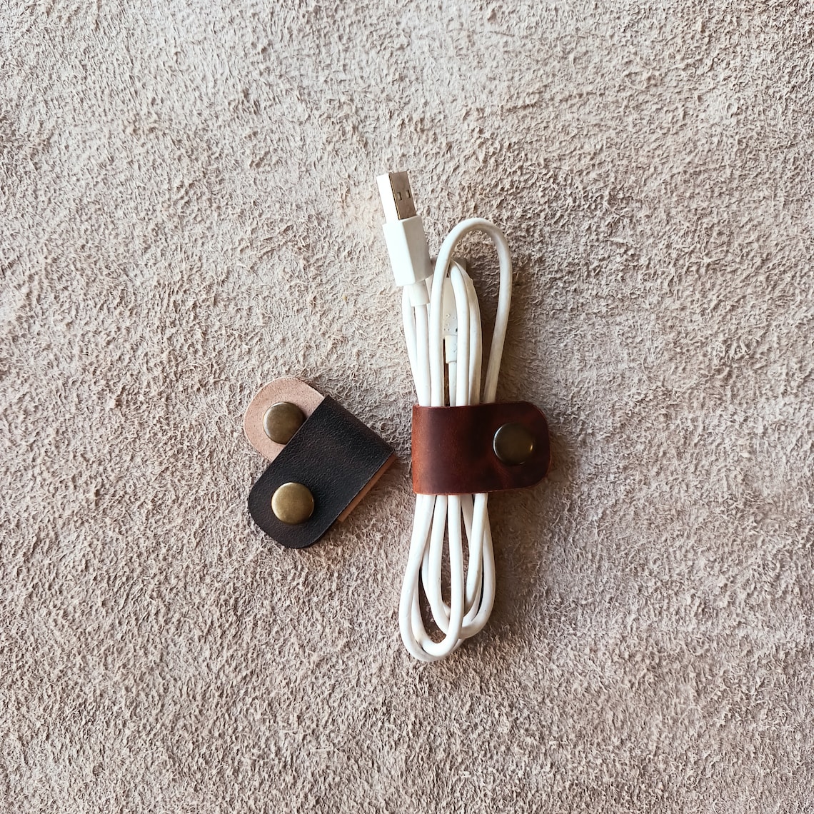 Cable Holder Pattern Set, Cable Organizer PDF Bundle, DIY Leather Cable ...