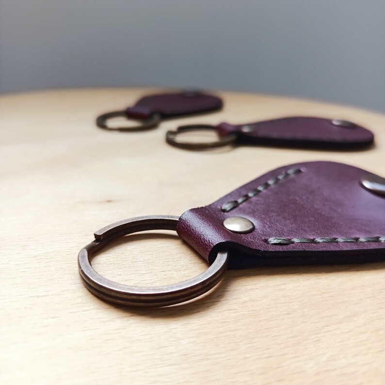 PDF Round Keychain Template, Leather Pick Case Template, Leather Craft ...