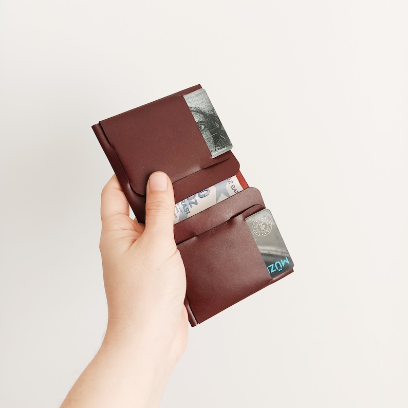 PDF Origami Wallet Template, Leather Seamless Wallet PDF, No Stitch ...
