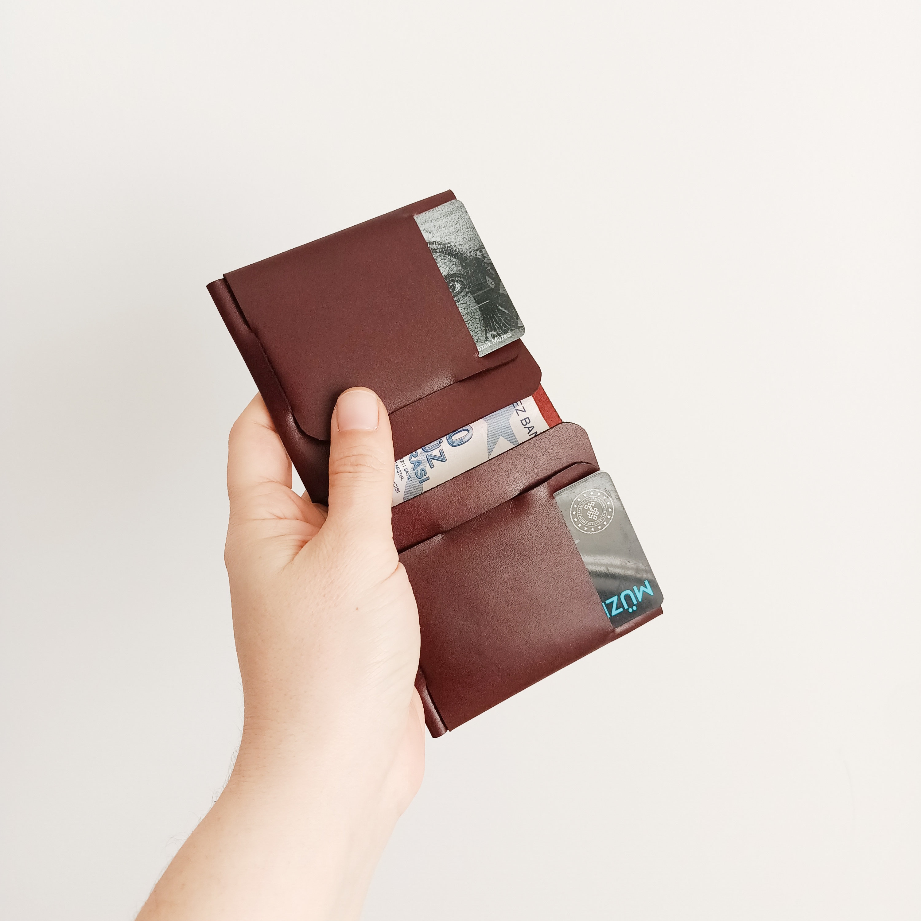 PDF Origami Wallet Template, Leather Seamless Wallet PDF, No Stitch ...