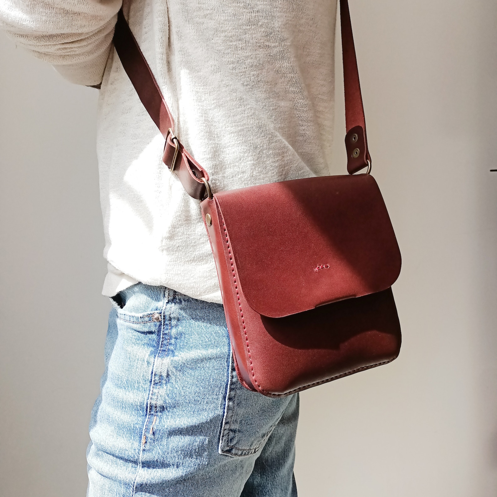 PDF Pattern Small Bag, Template Crossbody Bag, DIY Small Messenger Bag ...