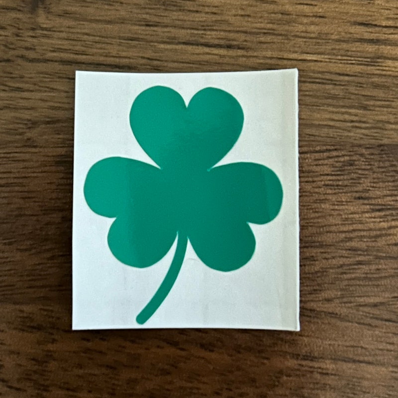 Shamrock Stickers - Etsy
