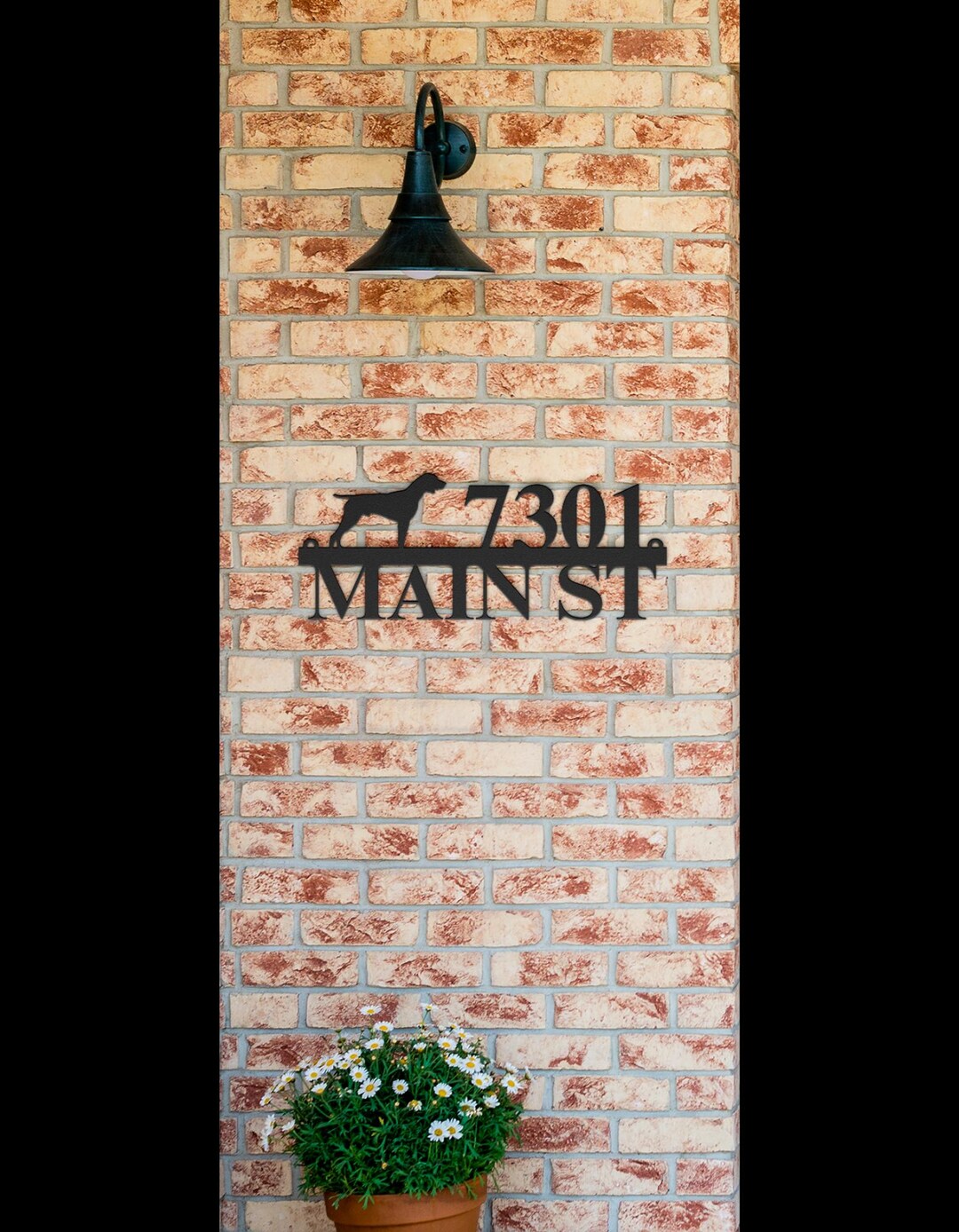 German Shorthaired Pointer GSP Dog Custom Metal Address Sign - Etsy