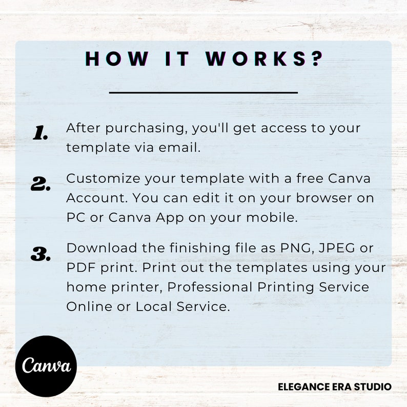 Editable Blank Invoice Custom Form Template Printable Black and White ...