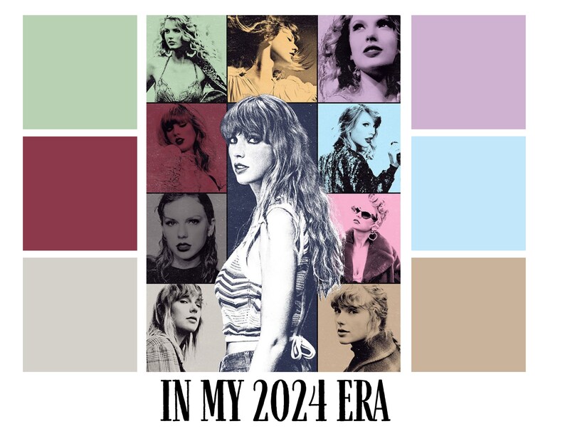 Taylor Swift 2024 in My 2024 Era Wall Calendar Exclusive Lyric Edition ...
