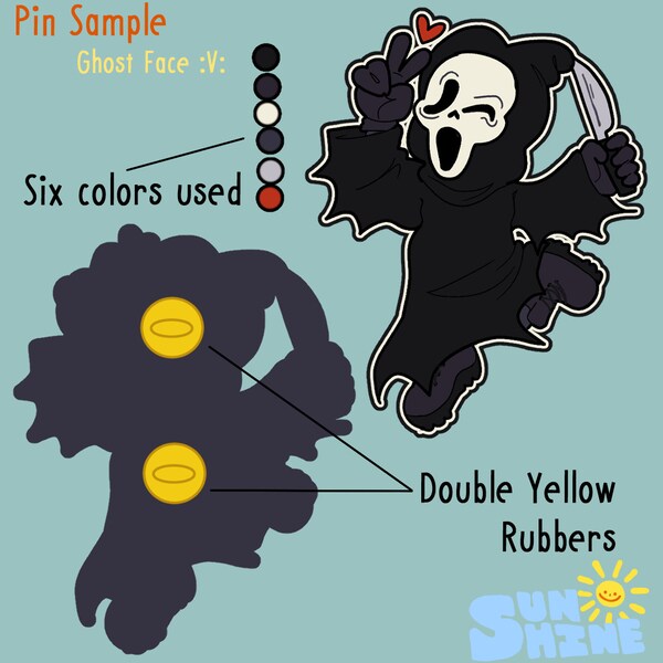 Gold Ghostface - Etsy