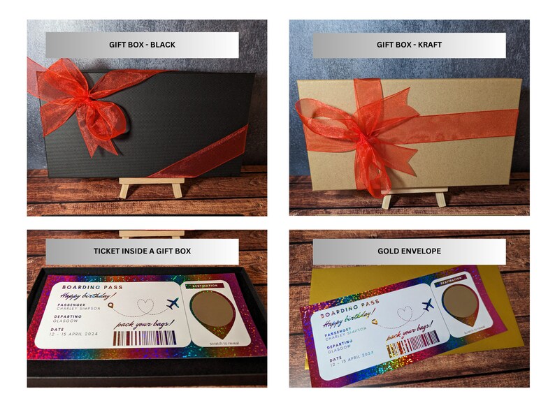Foil Theatre or Show Tickets Personalised Foil Ticket Can Be Created ...