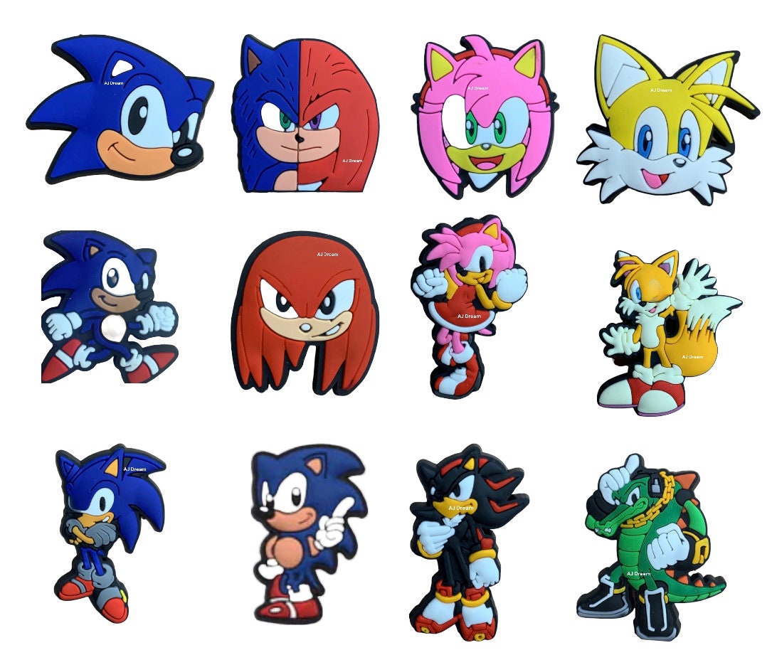 Sonic Charms/jibbitz/shoe Charms - Etsy