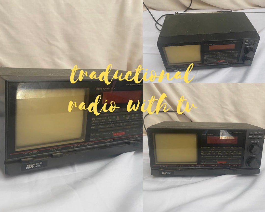Innovative Radio With Integrated TV Features the Best of - Etsy