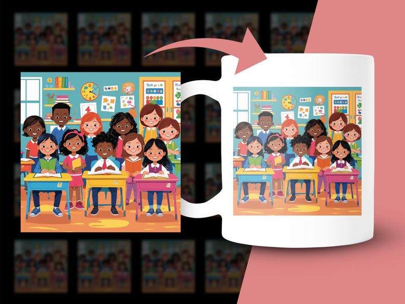 Back to School Clipart: Teacher & Student Illustrations (digital ...