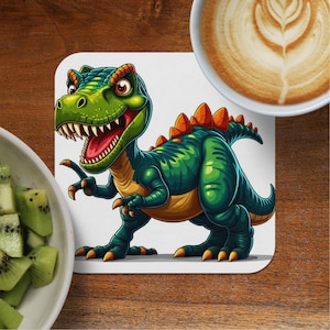Cartoon Green T-rex Dinosaur Clip Art (digital Download) - Etsy