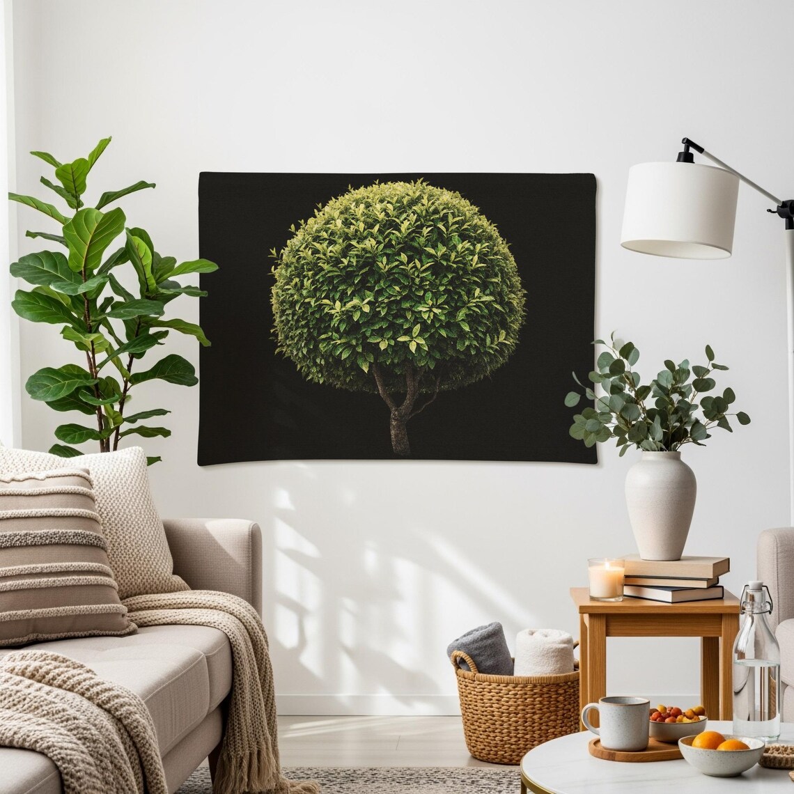 Topiary Tree PNG: Round Green Bush Clipart (digital Download) - Etsy